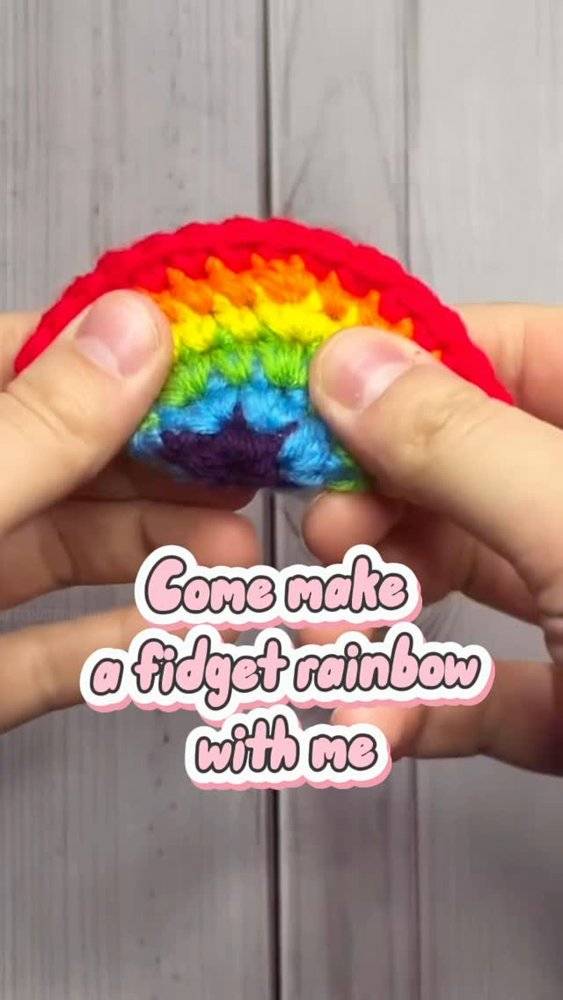26 Rainbow Fidget Toy Patterns - HelthDestiny