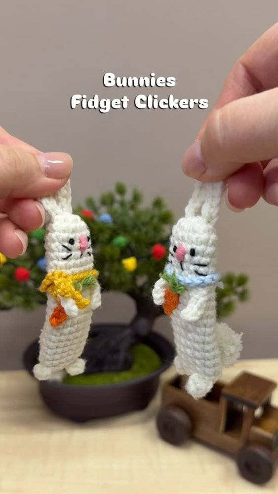 25 Crochet Fidget Clicker Fidget Toy Patterns - HelthDestiny